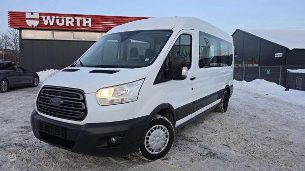 White Ford Transit 2016 in Siauliai, with an engine capacity of 2.20 L and mileage of 185 thousand km for 11900 €, photo 2 on AUTOMOTO.COM.LV