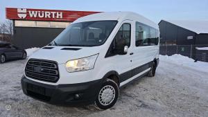White Ford Transit 2016 in Siauliai, with an engine capacity of 2.20 L and mileage of 185 thousand km for 11900 €, photo 2 on AUTOMOTO.COM.LV