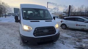 White Ford Transit 2016 in Siauliai, with an engine capacity of 2.20 L and mileage of 185 thousand km for 11900 €, photo 11 on AUTOMOTO.COM.LV