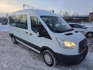 White Ford Transit 2016 in Siauliai, with an engine capacity of 2.20 L and mileage of 185 thousand km for 11900 €, photo 14 on AUTOMOTO.COM.LV