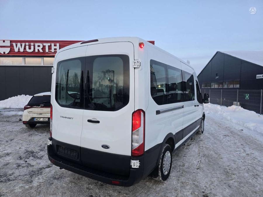 White Ford Transit 2016 in Siauliai, with an engine capacity of 2.20 L and mileage of 185 thousand km for 11900 €, photo 15 on AUTOMOTO.COM.LV