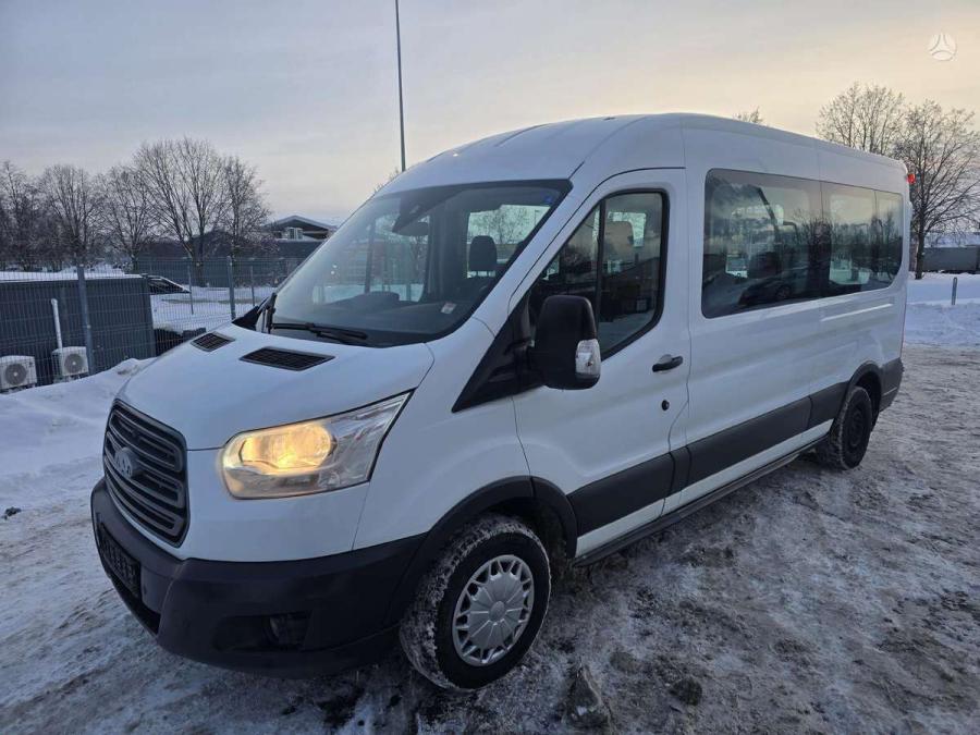 White Ford Transit 2016 in Siauliai, with an engine capacity of 2.20 L and mileage of 185 thousand km for 11900 €, photo 18 on AUTOMOTO.COM.LV