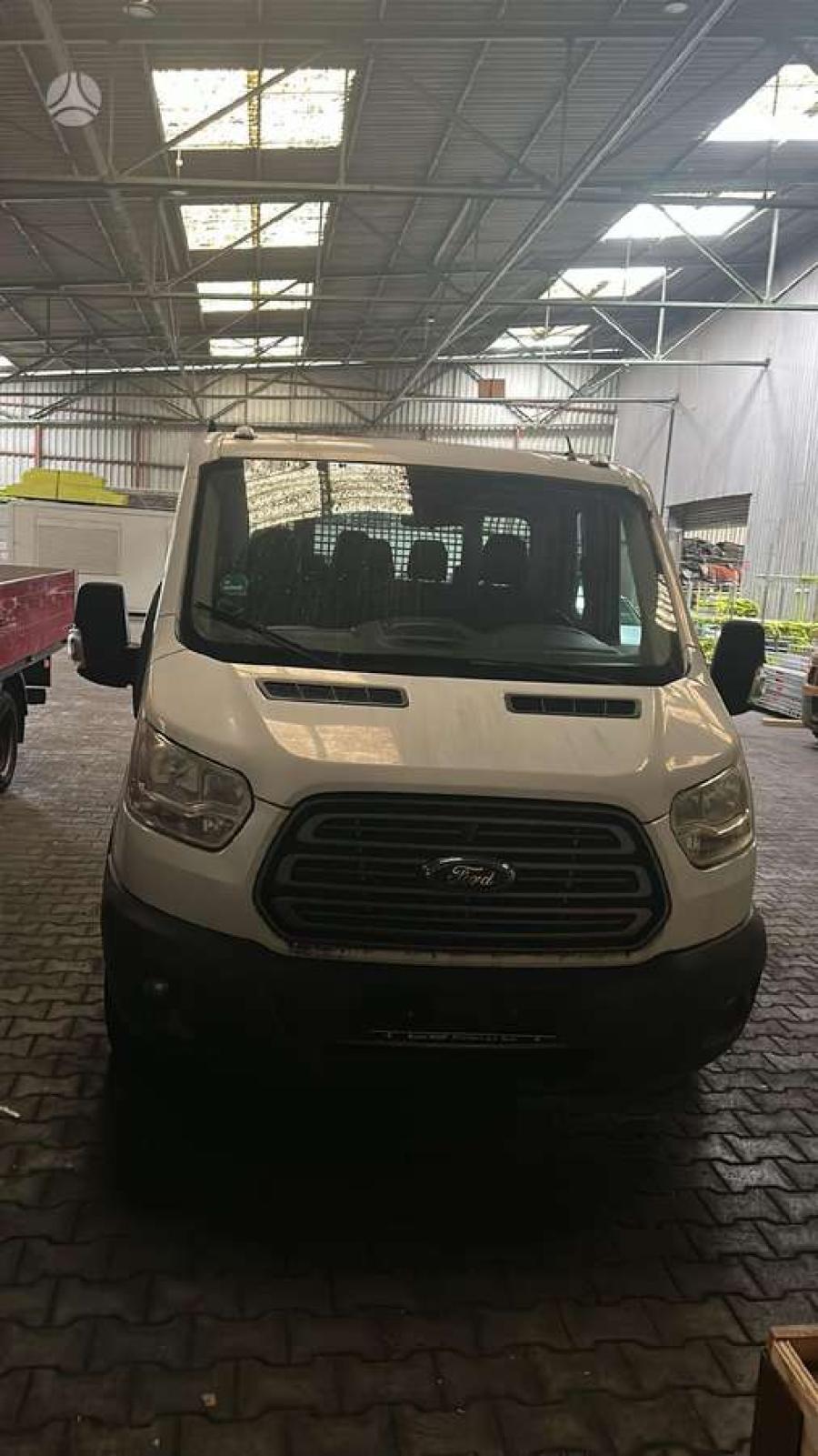 White Ford Transit 2016 in Siauliai, with an engine capacity of 2.00 L and mileage of 107 thousand km for 11900 €, photo 1 on AUTOMOTO.COM.LV