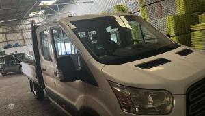 White Ford Transit 2016 in Siauliai, with an engine capacity of 2.00 L and mileage of 107 thousand km for 11900 €, photo 2 on AUTOMOTO.COM.LV