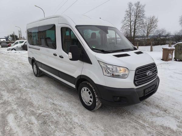 White Ford Transit 2016 in Kelme, with an engine capacity of 2.00 L and mileage of 365 thousand km for 12600 €, photo 2 on AUTOMOTO.COM.LV