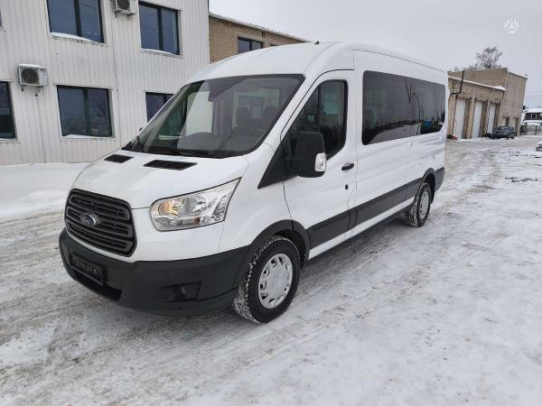 White Ford Transit 2016 in Kelme, with an engine capacity of 2.00 L and mileage of 365 thousand km for 12600 €, photo 3 on AUTOMOTO.COM.LV