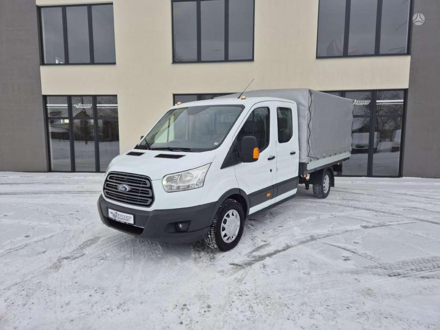 White Ford Transit 2016 in Marijampole, with an engine capacity of 2.00 L and mileage of 110 thousand km for 14000 €, photo 1 on AUTOMOTO.COM.LV