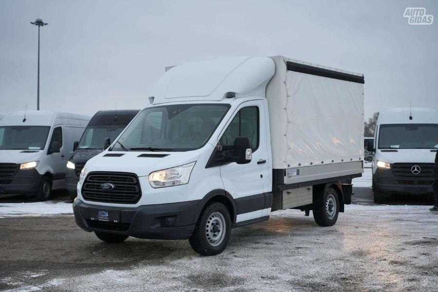 White Ford Transit 2016 in Marijampole, with an engine capacity of 2.20 L and mileage of 144 thousand km for 12150 €, photo 4 on AUTOMOTO.COM.LV