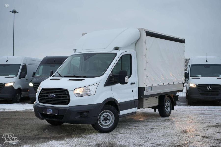 White Ford Transit 2016 in Marijampole, with an engine capacity of 2.20 L and mileage of 144 thousand km for 12150 €, photo 5 on AUTOMOTO.COM.LV