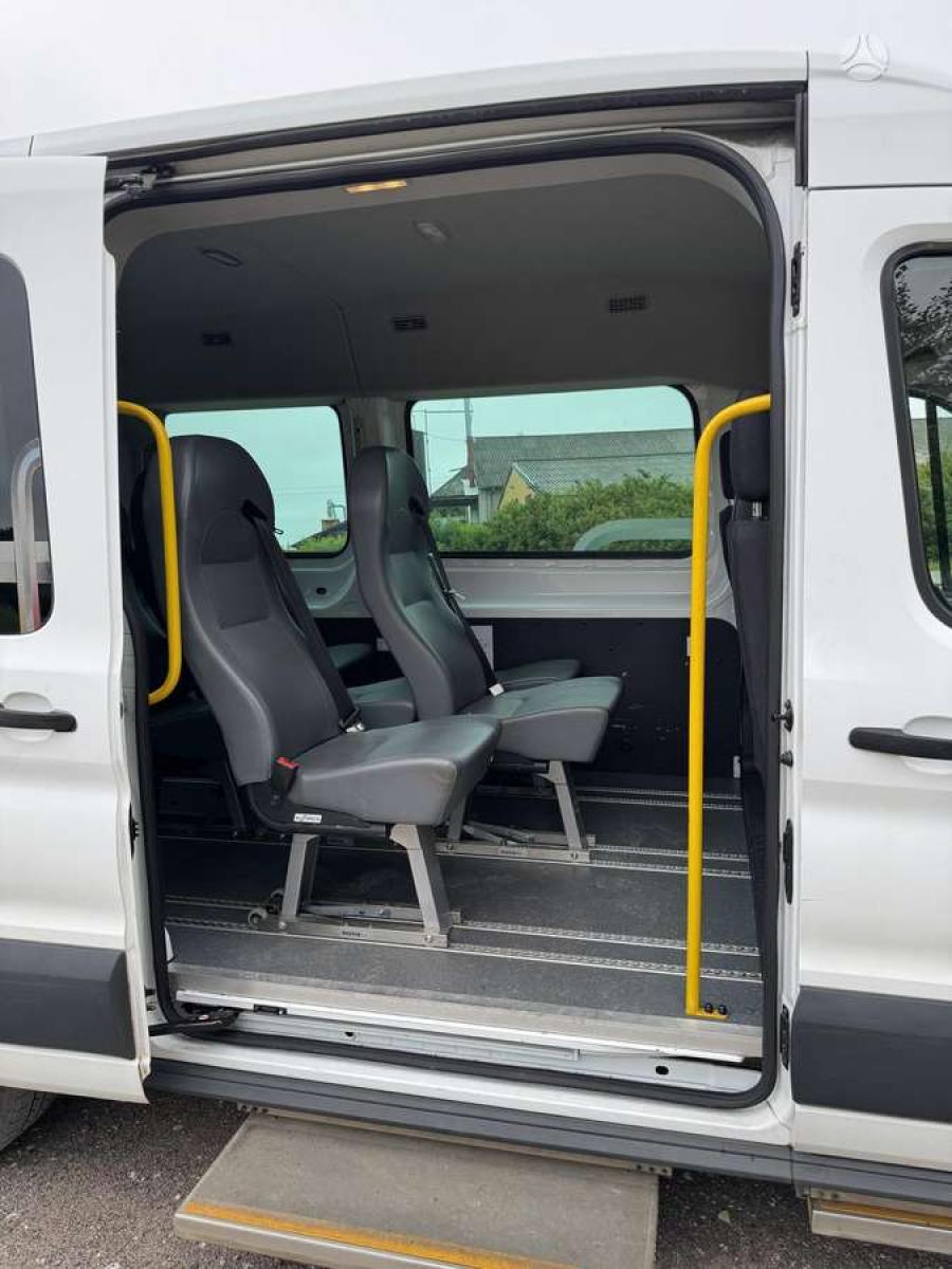 Balts Ford Transit 2016 Tauragė, ar dzinēja tilpumu 2.20 L un nobraukumu 237 tūkst. km par 8500 €, foto 13 vietnē AUTOMOTO.COM.LV