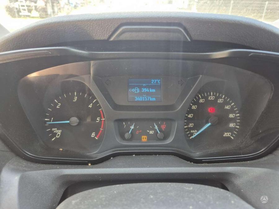 White Ford Transit 2016 in Kaunas, with an engine capacity of 2.20 L and mileage of 340 thousand km for 6950 €, photo 11 on AUTOMOTO.COM.LV