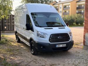 White Ford Transit 2016 in Valmiera, with an engine capacity of 2.20 L and mileage of 197 thousand km for 16900 €, photo  on AUTOMOTO.COM.LV