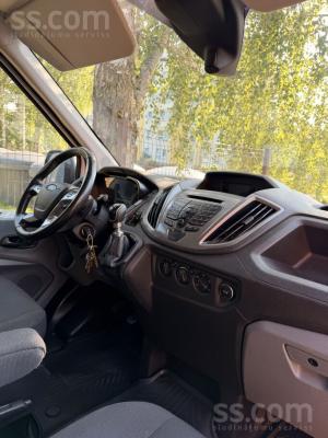 White Ford Transit 2016 in Valmiera, with an engine capacity of 2.20 L and mileage of 197 thousand km for 16900 €, photo 11 on AUTOMOTO.COM.LV