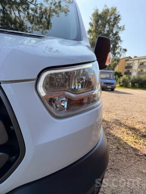 White Ford Transit 2016 in Valmiera, with an engine capacity of 2.20 L and mileage of 197 thousand km for 16900 €, photo 24 on AUTOMOTO.COM.LV