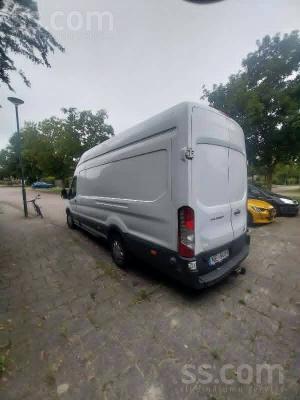 White Ford Transit 2016 in Talsi, with an engine capacity of 2.00 L and mileage of 268 thousand km for 12999 €, photo 5 on AUTOMOTO.COM.LV