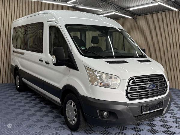 White Ford Transit 2016 in Marijampole, with an engine capacity of 2.20 L and mileage of 240 thousand km for 12700 €, photo 1 on AUTOMOTO.COM.LV