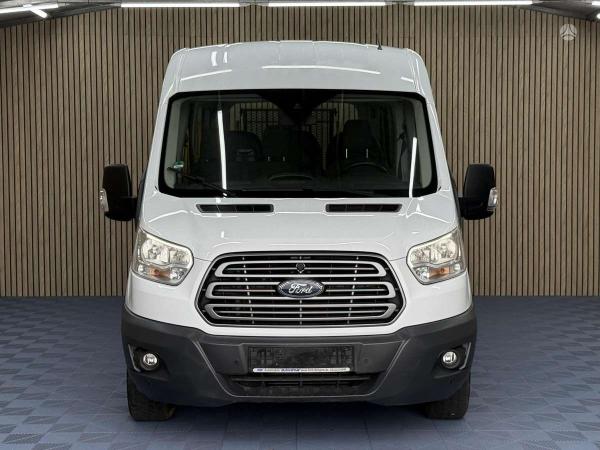 White Ford Transit 2016 in Marijampole, with an engine capacity of 2.20 L and mileage of 240 thousand km for 12700 €, photo 4 on AUTOMOTO.COM.LV