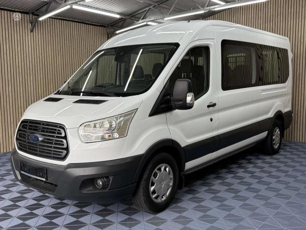 White Ford Transit 2016 in Marijampole, with an engine capacity of 2.20 L and mileage of 240 thousand km for 12700 €, photo 5 on AUTOMOTO.COM.LV
