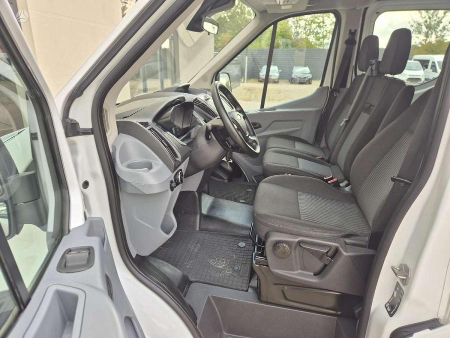 White Ford Transit 2016 in Marijampole, with an engine capacity of 2.00 L and mileage of 215 thousand km for 13000 €, photo 12 on AUTOMOTO.COM.LV