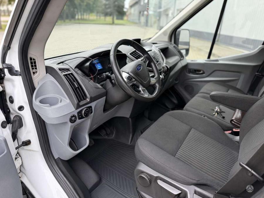 White Ford Transit 2016 in Silale, with an engine capacity of 2.20 L and mileage of 246 thousand km for 8700 €, photo 20 on AUTOMOTO.COM.LV