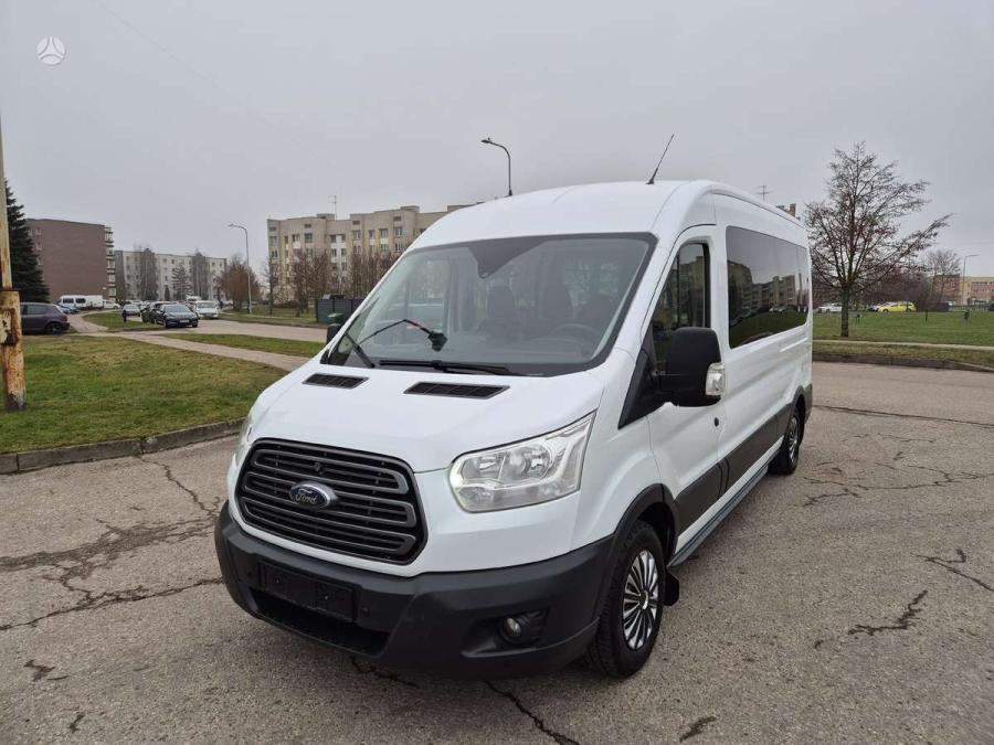 White Ford Transit 2017 in Panevezys, with an engine capacity of 2.00 L and mileage of 392 thousand km for 8100 €, photo 1 on AUTOMOTO.COM.LV