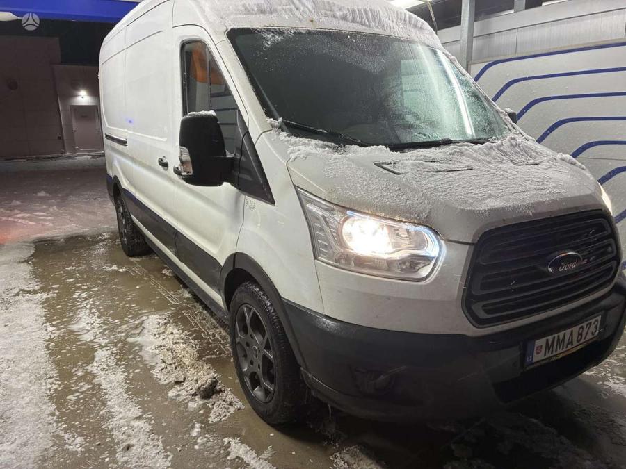 Balts Ford Transit 2017 Viļņa, ar dzinēja tilpumu 2.00 L un nobraukumu 360 tūkst. km par 9500 €, foto 1 vietnē AUTOMOTO.COM.LV