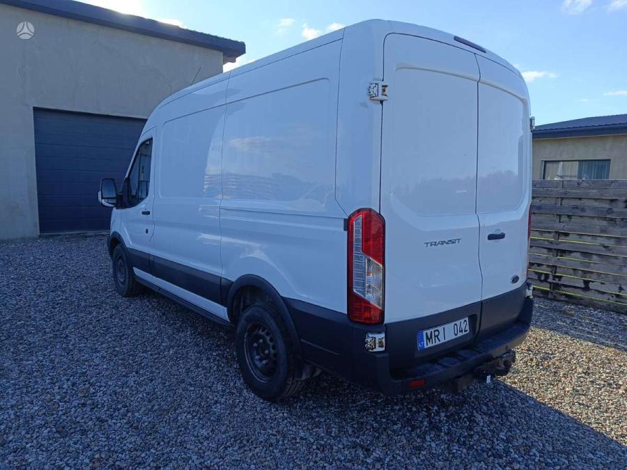 White Ford Transit 2017 in Klaipeda, with an engine capacity of 2.00 L and mileage of 275 thousand km for 8200 €, photo 2 on AUTOMOTO.COM.LV