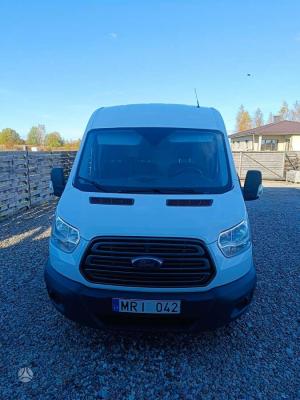 White Ford Transit 2017 in Klaipeda, with an engine capacity of 2.00 L and mileage of 275 thousand km for 8200 €, photo 5 on AUTOMOTO.COM.LV