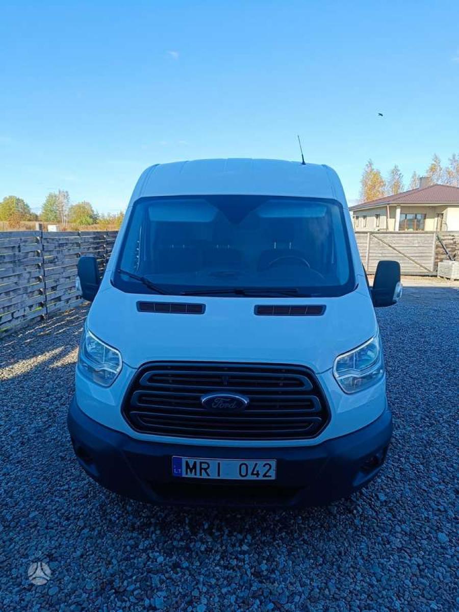 White Ford Transit 2017 in Klaipeda, with an engine capacity of 2.00 L and mileage of 275 thousand km for 8200 €, photo 5 on AUTOMOTO.COM.LV