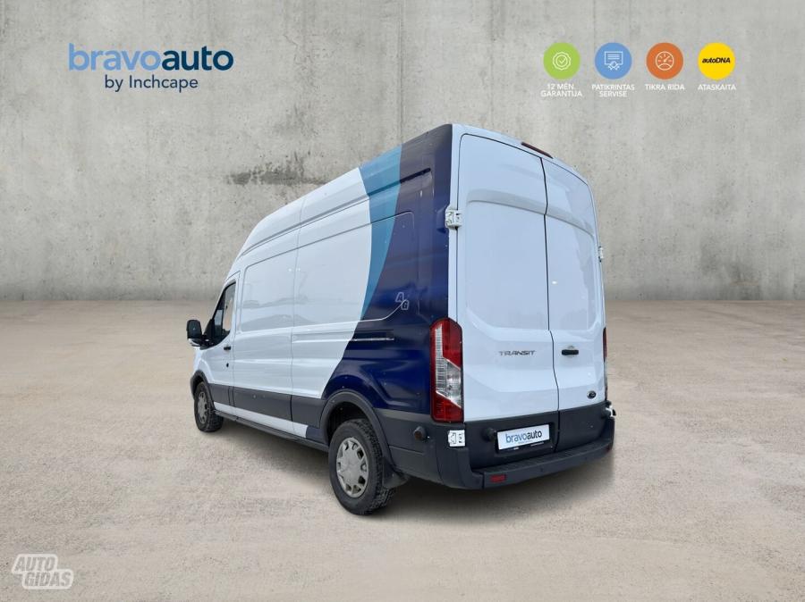 White Ford Transit 2017 in Vilnius, with an engine capacity of 2.00 L and mileage of 187 thousand km for 13555 €, photo 3 on AUTOMOTO.COM.LV