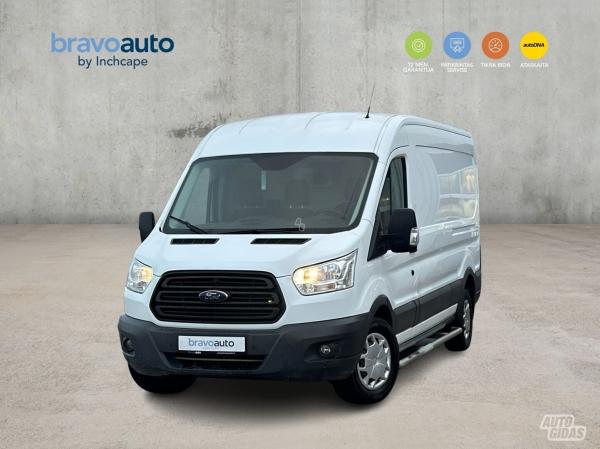 White Ford Transit 2017 in Kaunas, with an engine capacity of 2.00 L and mileage of 73 thousand km for 14273 €, photo 1 on AUTOMOTO.COM.LV