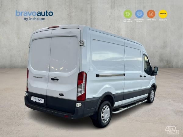 White Ford Transit 2017 in Kaunas, with an engine capacity of 2.00 L and mileage of 73 thousand km for 14273 €, photo 5 on AUTOMOTO.COM.LV