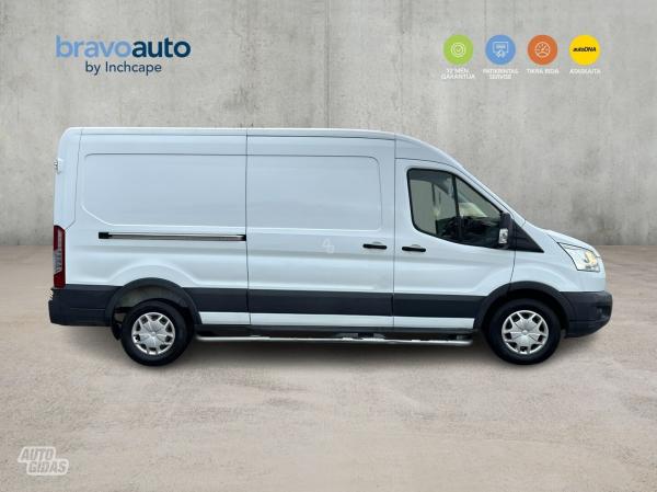 White Ford Transit 2017 in Kaunas, with an engine capacity of 2.00 L and mileage of 73 thousand km for 14273 €, photo 6 on AUTOMOTO.COM.LV