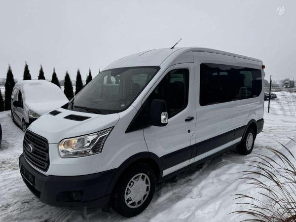 White Ford Transit 2017 in Kaunas, with an engine capacity of 2.00 L and mileage of 160 thousand km for 10950 €, photo 1 on AUTOMOTO.COM.LV