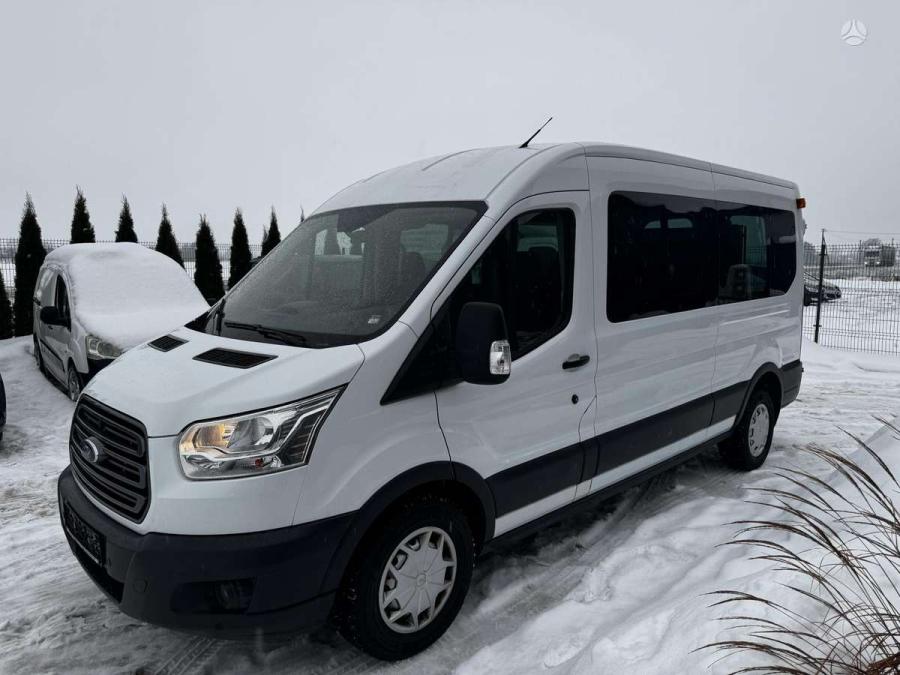 White Ford Transit 2017 in Kaunas, with an engine capacity of 2.00 L and mileage of 160 thousand km for 10950 €, photo 1 on AUTOMOTO.COM.LV