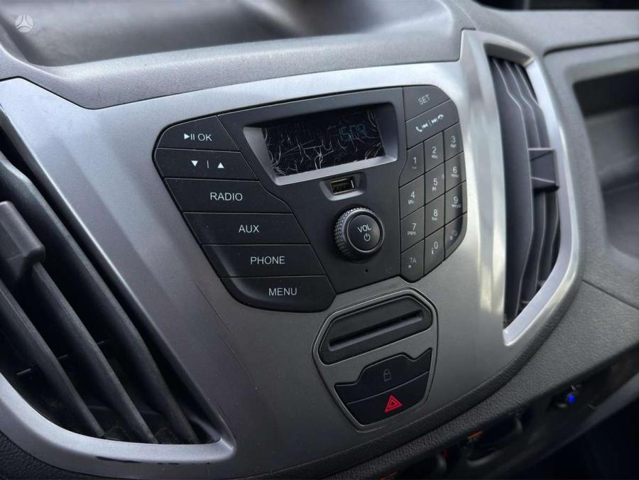 White Ford Transit 2017 in Kaunas, with an engine capacity of 2.00 L and mileage of 312 thousand km for 9999 €, photo 16 on AUTOMOTO.COM.LV