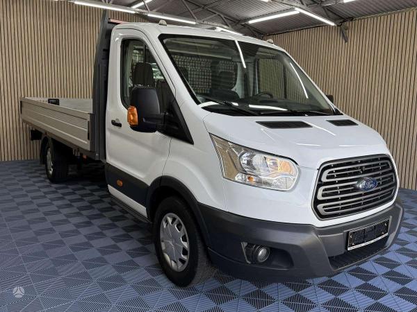 White Ford Transit 2017 in Marijampole, with an engine capacity of 2.00 L and mileage of 242 thousand km for 13500 €, photo 1 on AUTOMOTO.COM.LV
