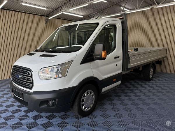 White Ford Transit 2017 in Marijampole, with an engine capacity of 2.00 L and mileage of 242 thousand km for 13500 €, photo 4 on AUTOMOTO.COM.LV