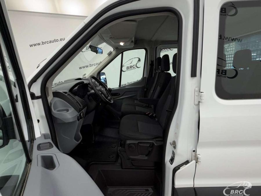 White Ford Transit 2017 in Vilnius, with an engine capacity of 2.00 L and mileage of 152 thousand km for 10900 €, photo 23 on AUTOMOTO.COM.LV