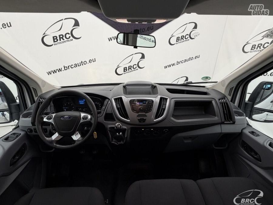 White Ford Transit 2017 in Avizieniai, with an engine capacity of 2.00 L and mileage of 152 thousand km for 10900 €, photo 4 on AUTOMOTO.COM.LV