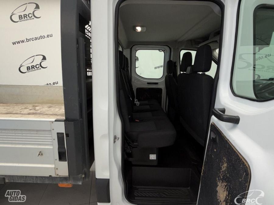 White Ford Transit 2017 in Avizieniai, with an engine capacity of 2.00 L and mileage of 152 thousand km for 10900 €, photo 8 on AUTOMOTO.COM.LV