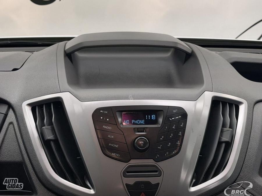 White Ford Transit 2017 in Avizieniai, with an engine capacity of 2.00 L and mileage of 152 thousand km for 10900 €, photo 14 on AUTOMOTO.COM.LV