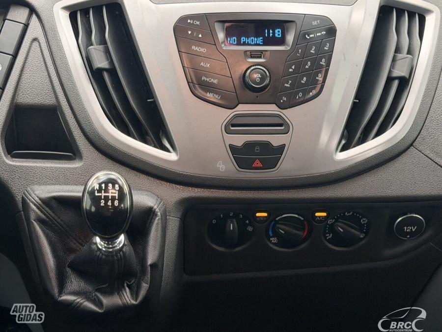 White Ford Transit 2017 in Avizieniai, with an engine capacity of 2.00 L and mileage of 152 thousand km for 10900 €, photo 15 on AUTOMOTO.COM.LV