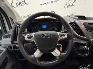 White Ford Transit 2017 in Avizieniai, with an engine capacity of 2.00 L and mileage of 152 thousand km for 10900 €, photo 27 on AUTOMOTO.COM.LV