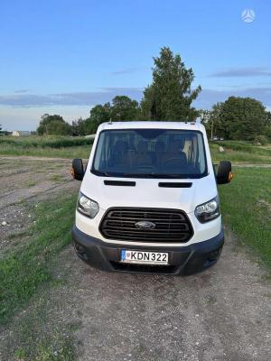 White Ford Transit 2017 in Kaunas, with an engine capacity of 2.00 L and mileage of 399 thousand km for 12000 €, photo 4 on AUTOMOTO.COM.LV