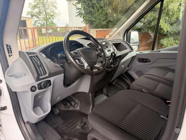 White Ford Transit 2017 in Taurage, with an engine capacity of 2.00 L and mileage of 127 thousand km for 9650 €, photo 9 on AUTOMOTO.COM.LV