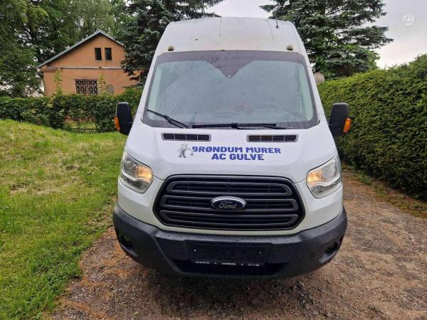 White Ford Transit 2017 in Taurage, with an engine capacity of 2.00 L and mileage of 270 thousand km for 7450 €, photo 3 on AUTOMOTO.COM.LV