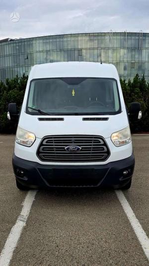 White Ford Transit 2017 in Siauliai, with an engine capacity of 2.20 L and mileage of 156 thousand km for 11450 €, photo 3 on AUTOMOTO.COM.LV