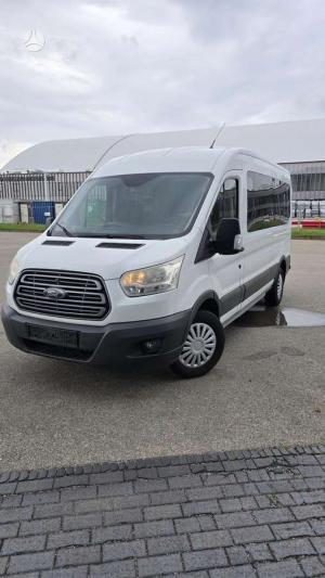 White Ford Transit 2017 in Siauliai, with an engine capacity of 2.20 L and mileage of 156 thousand km for 11450 €, photo 7 on AUTOMOTO.COM.LV
