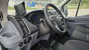 White Ford Transit 2017 in Siauliai, with an engine capacity of 2.20 L and mileage of 156 thousand km for 11450 €, photo 17 on AUTOMOTO.COM.LV